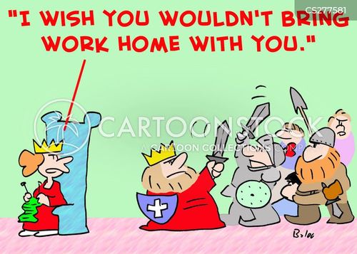 Bring Work Home Cartoons and Comics - funny pictures from CartoonStock