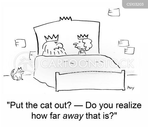 Put The Cat Out Cartoons and Comics - funny pictures from CartoonStock