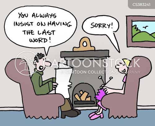 Disagreeing Cartoons and Comics - funny pictures from CartoonStock