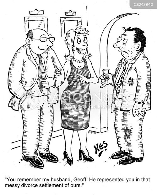 Divorce Case Cartoons and Comics - funny pictures from CartoonStock