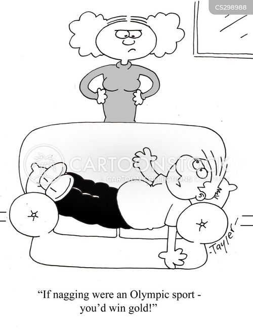 Nagged Cartoons and Comics - funny pictures from CartoonStock