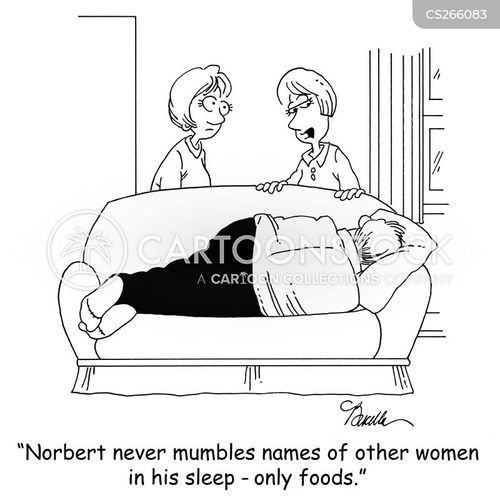 Sleep Talk Cartoons and Comics - funny pictures from CartoonStock