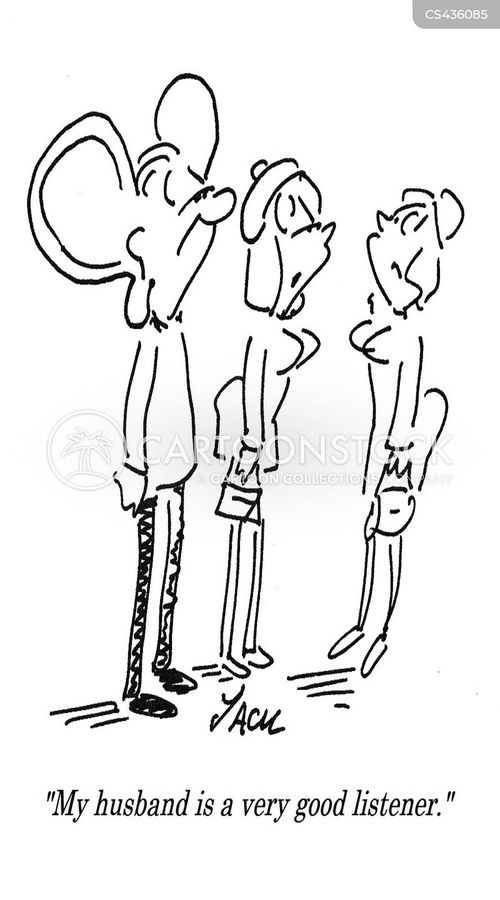 Good Listening Cartoons and Comics - funny pictures from CartoonStock