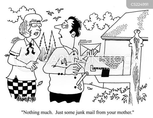 Mail Box Post Box Cartoons and Comics - funny pictures from CartoonStock