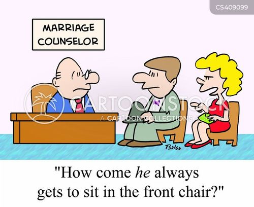 Marital Counsellor Cartoons and Comics - funny pictures from CartoonStock
