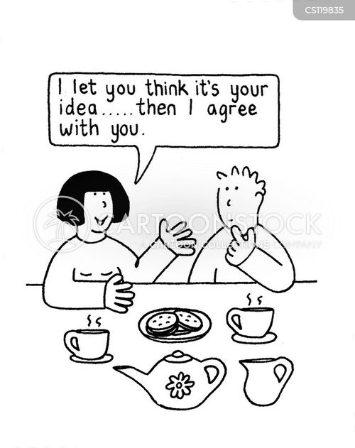 Male Superiority Cartoons and Comics - funny pictures from CartoonStock