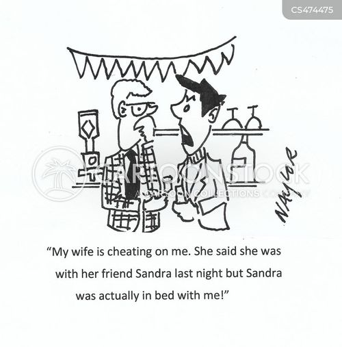 Cheating With Cartoons and Comics - funny pictures from CartoonStock