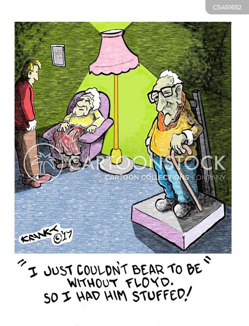 Mourning Process Cartoons and Comics - funny pictures from CartoonStock