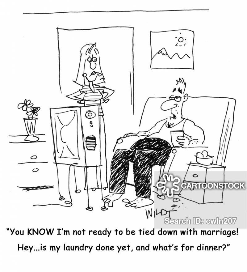 Non-committed Cartoons and Comics - funny pictures from CartoonStock