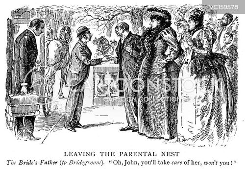 Father Of The Bride Cartoons and Comics - funny pictures from CartoonStock