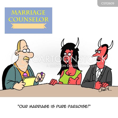 Matrimonial Bliss Cartoons and Comics - funny pictures from CartoonStock