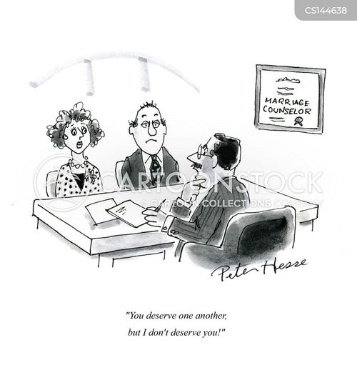 Deserve Each Other Cartoons and Comics - funny pictures from CartoonStock