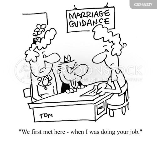 First Met Cartoons and Comics - funny pictures from CartoonStock