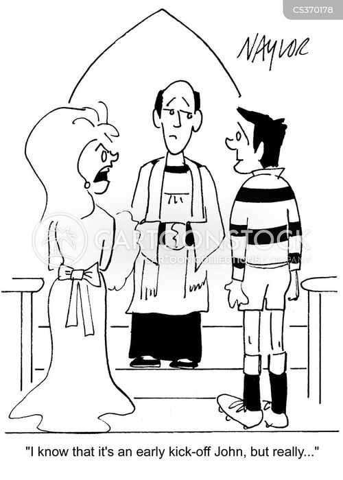 Kick Off Cartoons and Comics - funny pictures from CartoonStock