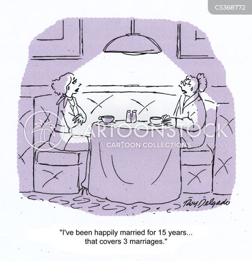 Funny Cartoon Getting Married Perfect