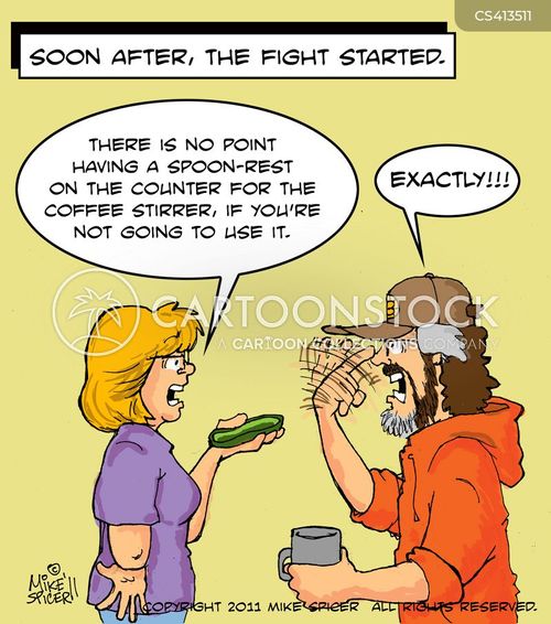Domestic Routine Cartoons and Comics - funny pictures from CartoonStock