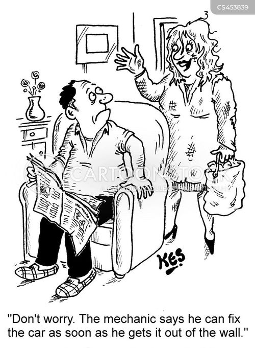 Motorcycle Repair Cartoons and Comics - funny pictures from CartoonStock