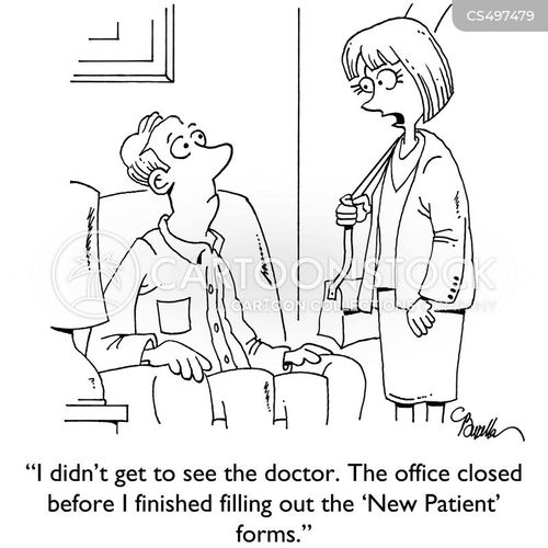 Medical Forms Cartoons and Comics - funny pictures from CartoonStock