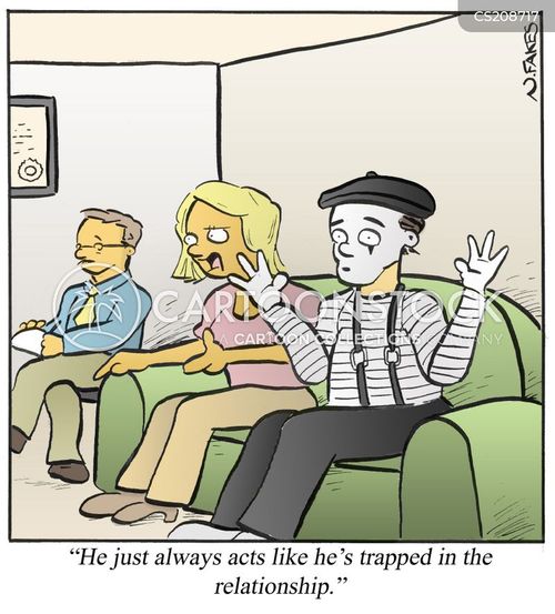 Mime Performer Cartoons and Comics - funny pictures from CartoonStock