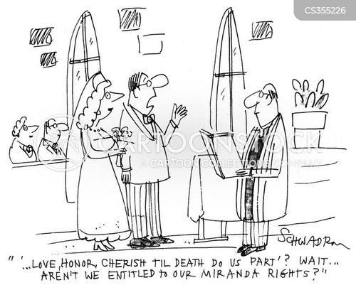 Miranda Rights Cartoons and Comics - funny pictures from CartoonStock