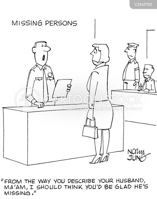 Missing Persons Report Cartoons and Comics - funny pictures from ...