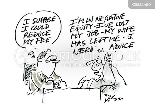 Negative Equity Cartoons and Comics - funny pictures from CartoonStock