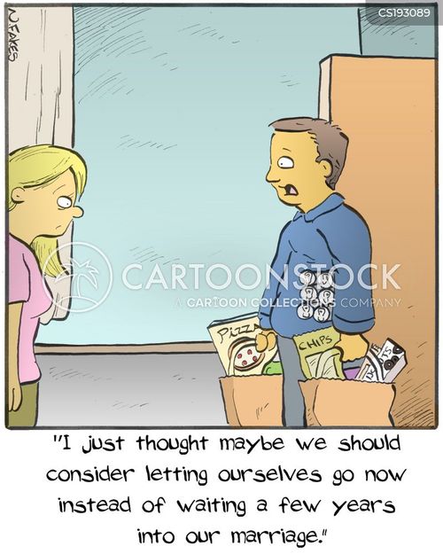 Letting Yourself Go Cartoons and Comics - funny pictures from CartoonStock