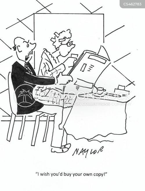 Morning Paper Cartoons and Comics - funny pictures from CartoonStock