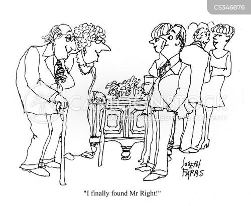 Older Partner Cartoons and Comics - funny pictures from CartoonStock