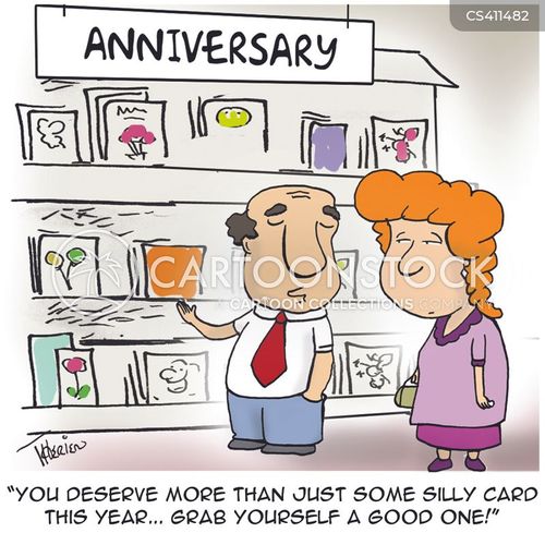 Anniversary Card Cartoons And Comics Funny Pictures From CartoonStock