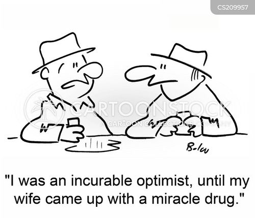 Incurable Optimist Cartoons and Comics - funny pictures from CartoonStock