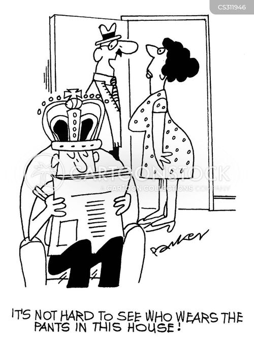 Pants Wearer Cartoons and Comics - funny pictures from CartoonStock