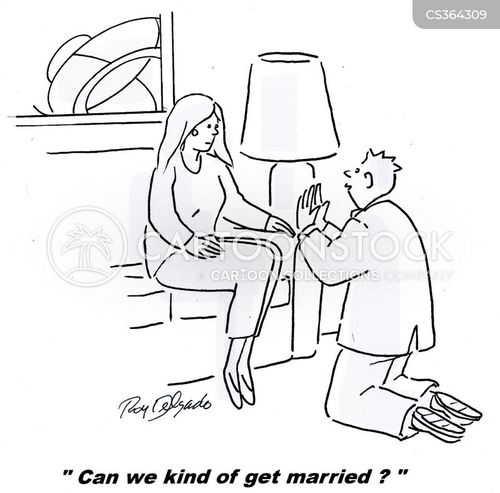 Fianc Cartoons and Comics - funny pictures from CartoonStock