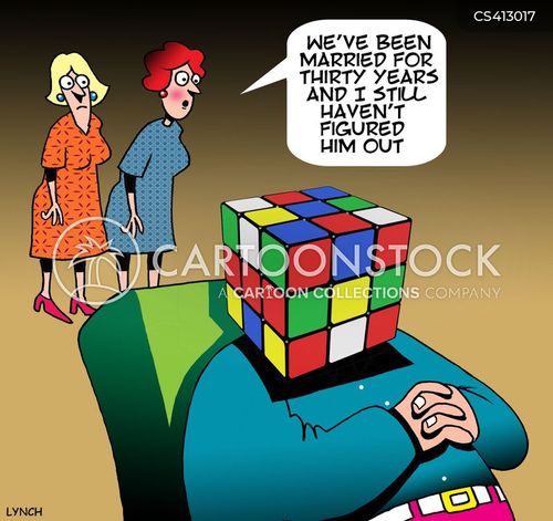 Puzzle Solver Cartoons and Comics - funny pictures from CartoonStock