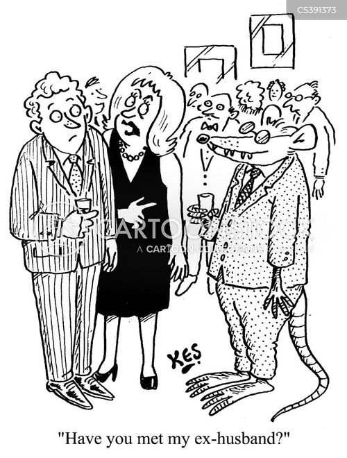 Ex-husband Cartoons and Comics - funny pictures from CartoonStock