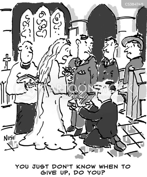 Young Bride Cartoons and Comics - funny pictures from CartoonStock