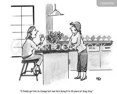 Convicted Criminal Cartoons and Comics - funny pictures from CartoonStock