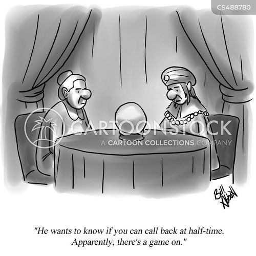 Seance Cartoons and Comics - funny pictures from CartoonStock