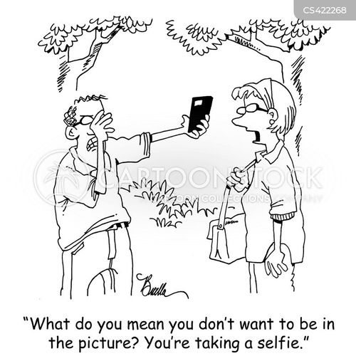 Selfy Cartoons and Comics - funny pictures from CartoonStock