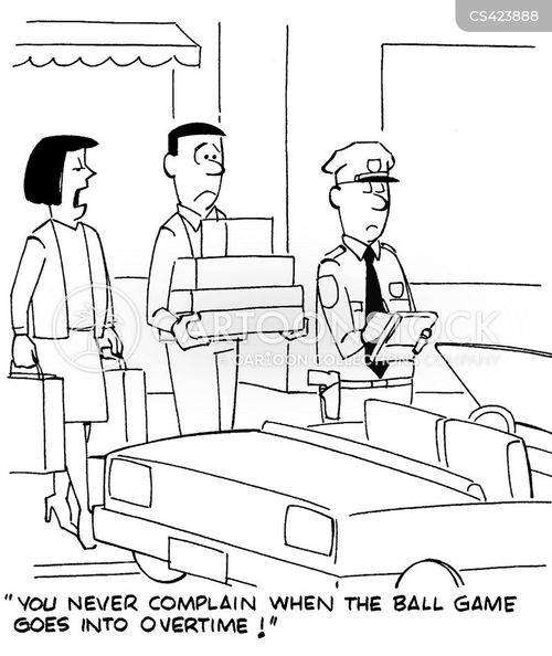 Parking Violation Cartoons and Comics - funny pictures from CartoonStock