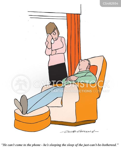 Can't Be Bothered Cartoons and Comics - funny pictures from CartoonStock