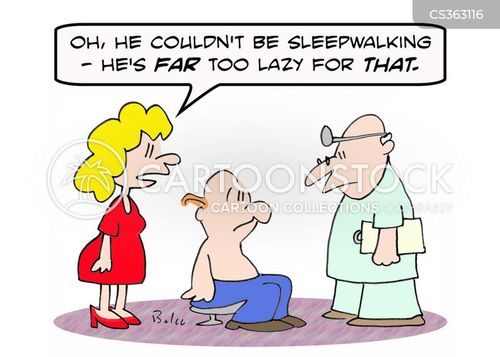 Sleepwalked Cartoons and Comics - funny pictures from CartoonStock