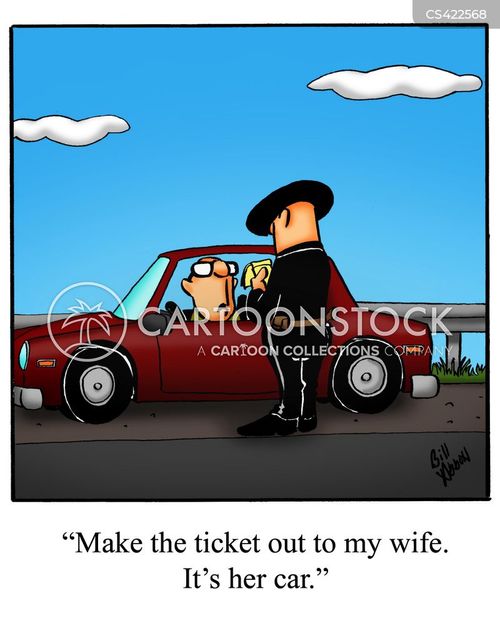 Speed Radar Cartoons and Comics - funny pictures from CartoonStock