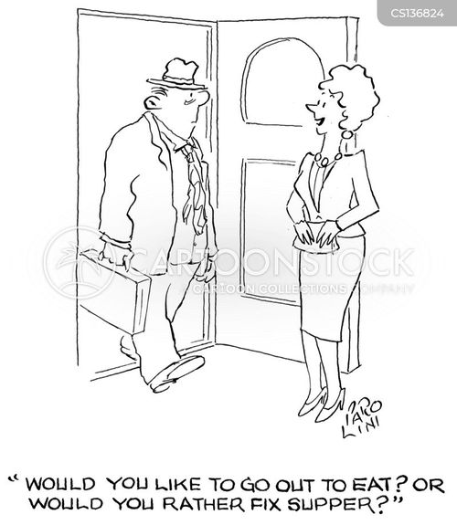 Meal On The Go Cartoons and Comics - funny pictures from CartoonStock