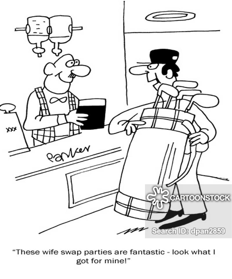 Fair Swap Cartoons and Comics - funny pictures from CartoonStock