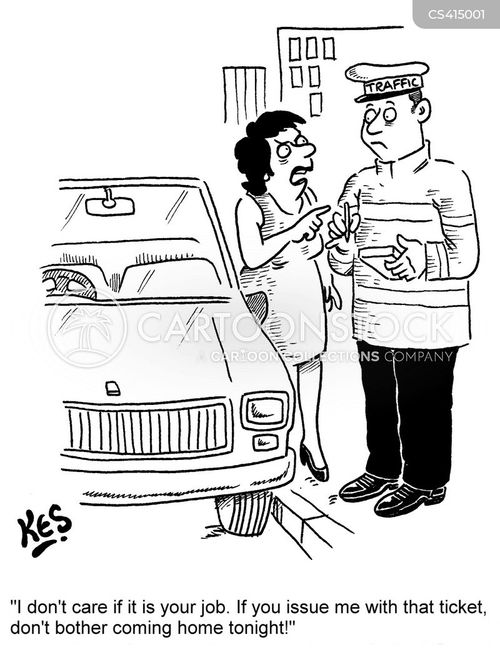 Traffic Offence Cartoons and Comics - funny pictures from CartoonStock