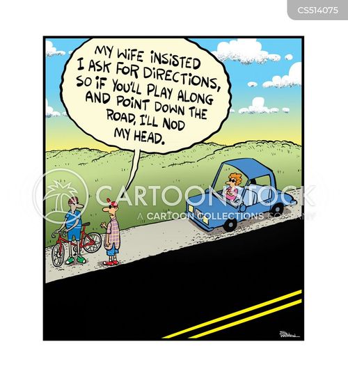Asking For Directions Cartoons and Comics - funny pictures from ...