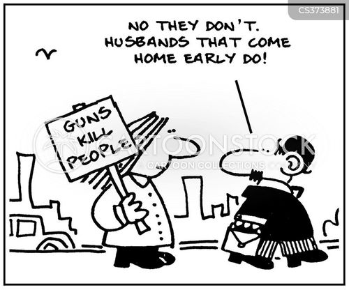 Guns Dont Kill People Cartoons and Comics - funny pictures from ...