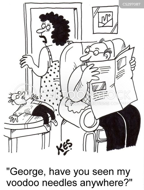 Voodoo Doll Cartoons and Comics - funny pictures from CartoonStock