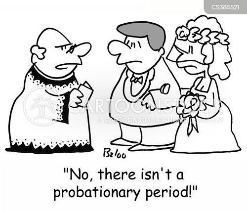 Probationary Period Cartoons and Comics - funny pictures from CartoonStock